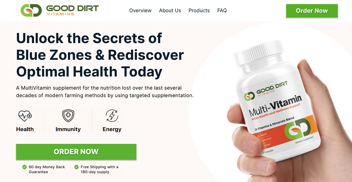 Good Dirt Multi Vitamins Reviews — Shocking Reviews Revealed — The Good, the Bad, and the Truth ...