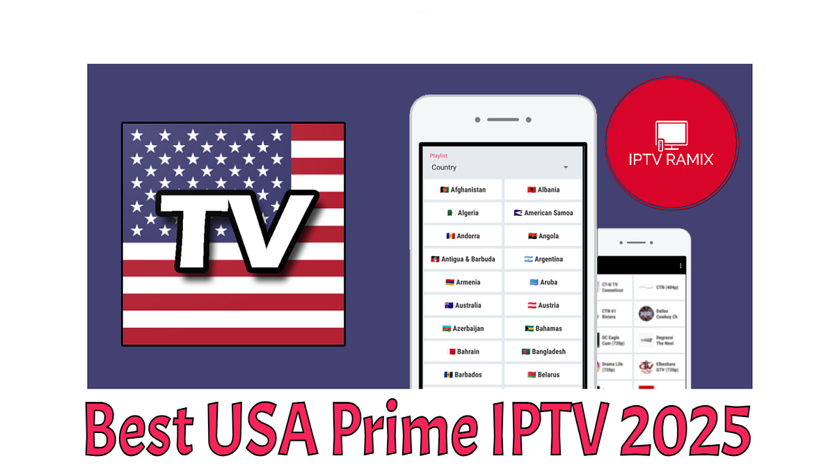 Best USA Prime IPTV - Ramix IPTV - Medium