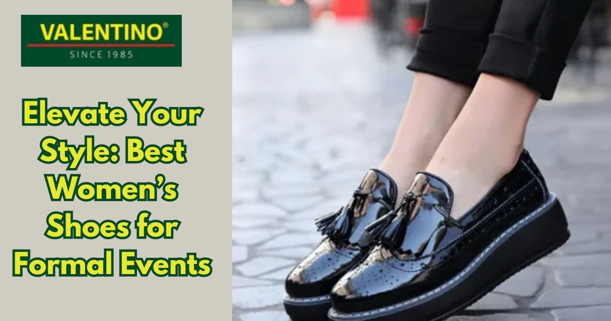 Choose Your Style: Best Women’s Shoes for Formal Events | by Valentino ...