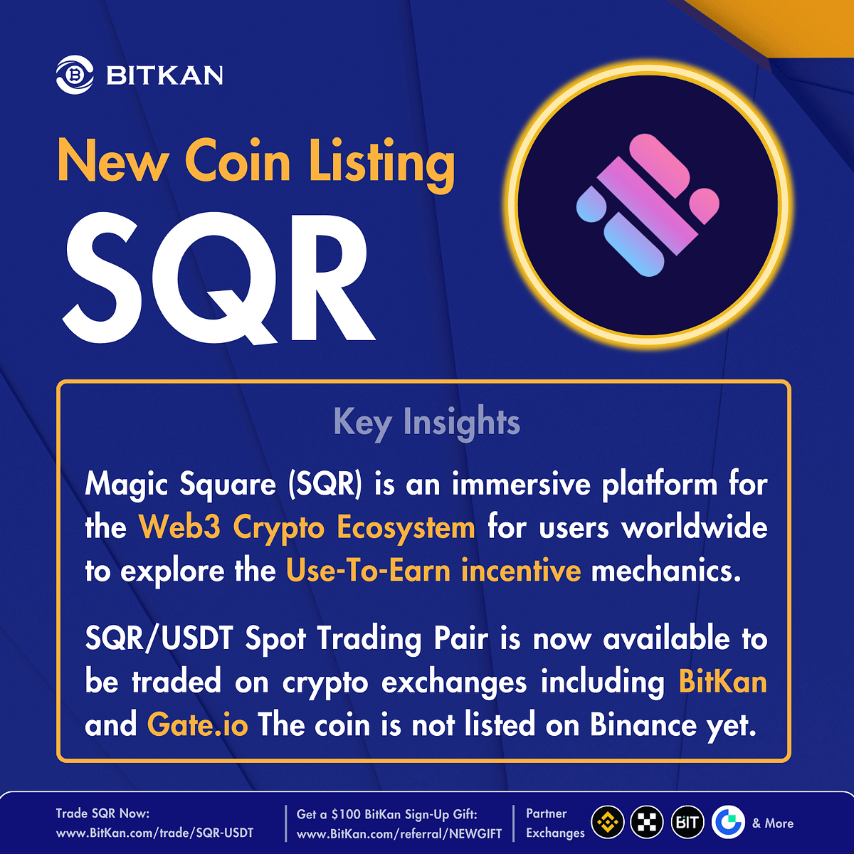 Where To Buy Magic Square (SQR) — BitKan Crypto Broker Exchange | by ...