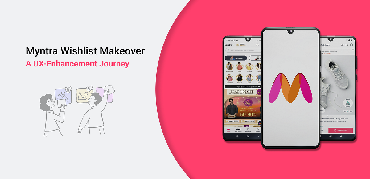 Myntra Wishlist Makeover — A UX-Enhancement Journey | by Manvinder ...