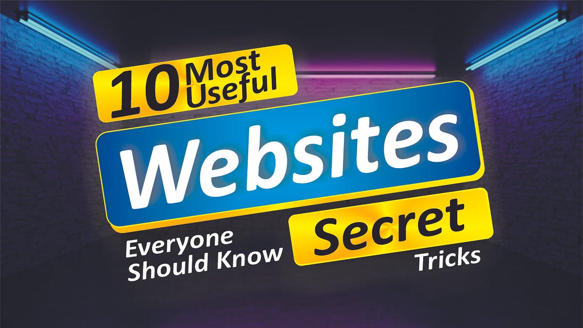 Top 10 best useful websites || Every Smartphone Computer & Internet ...