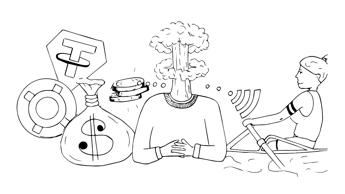 Stablecoin Primer Intro. Rower and slow cooker | by Osman Sarman | Coinmonks | Medium