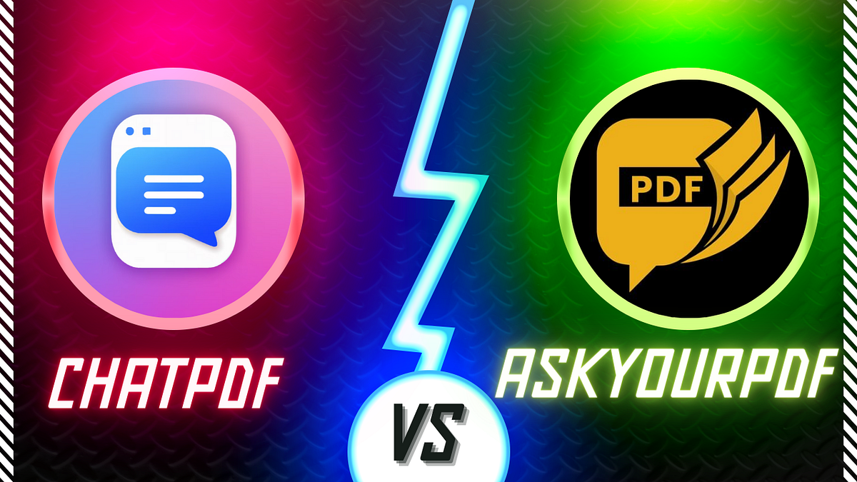 ChatPDF vs AskYourPDF Comparison: Which is Best? | by AI blogr | Medium