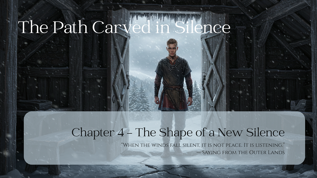 The Path Carved in Silence. Chapter 4 — The Shape of a New Silence | by ...