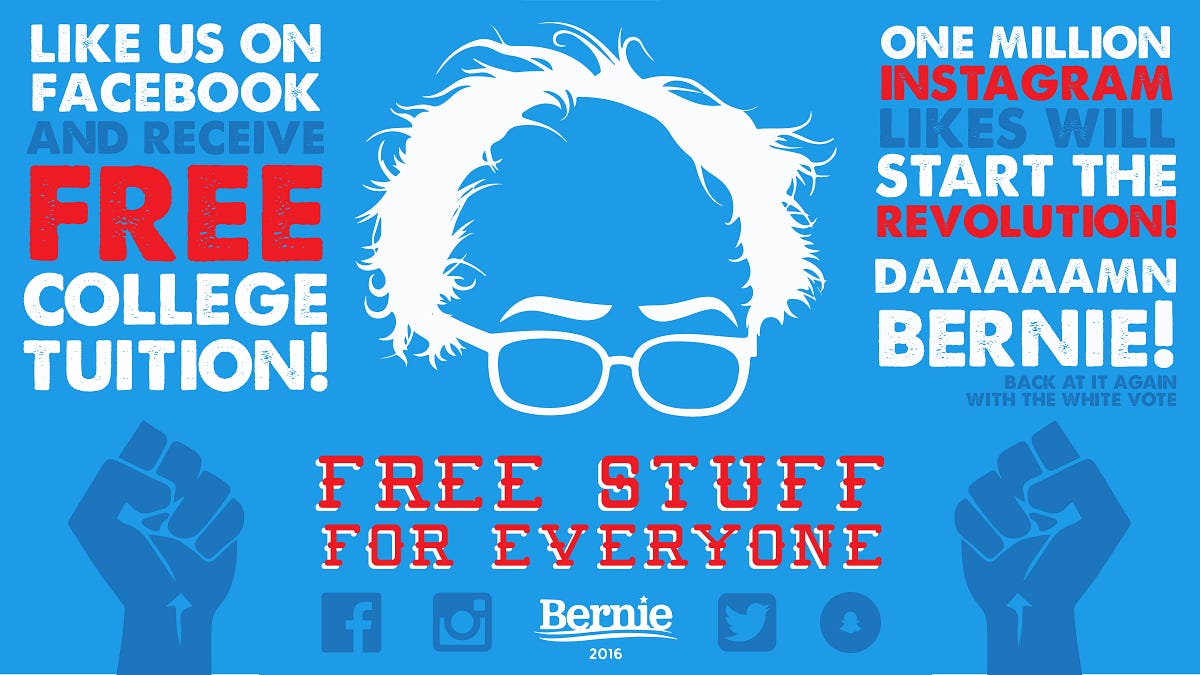 Bernie Sanders’ Dank Meme Yard Sign | by Benjamin Morrow | Medium