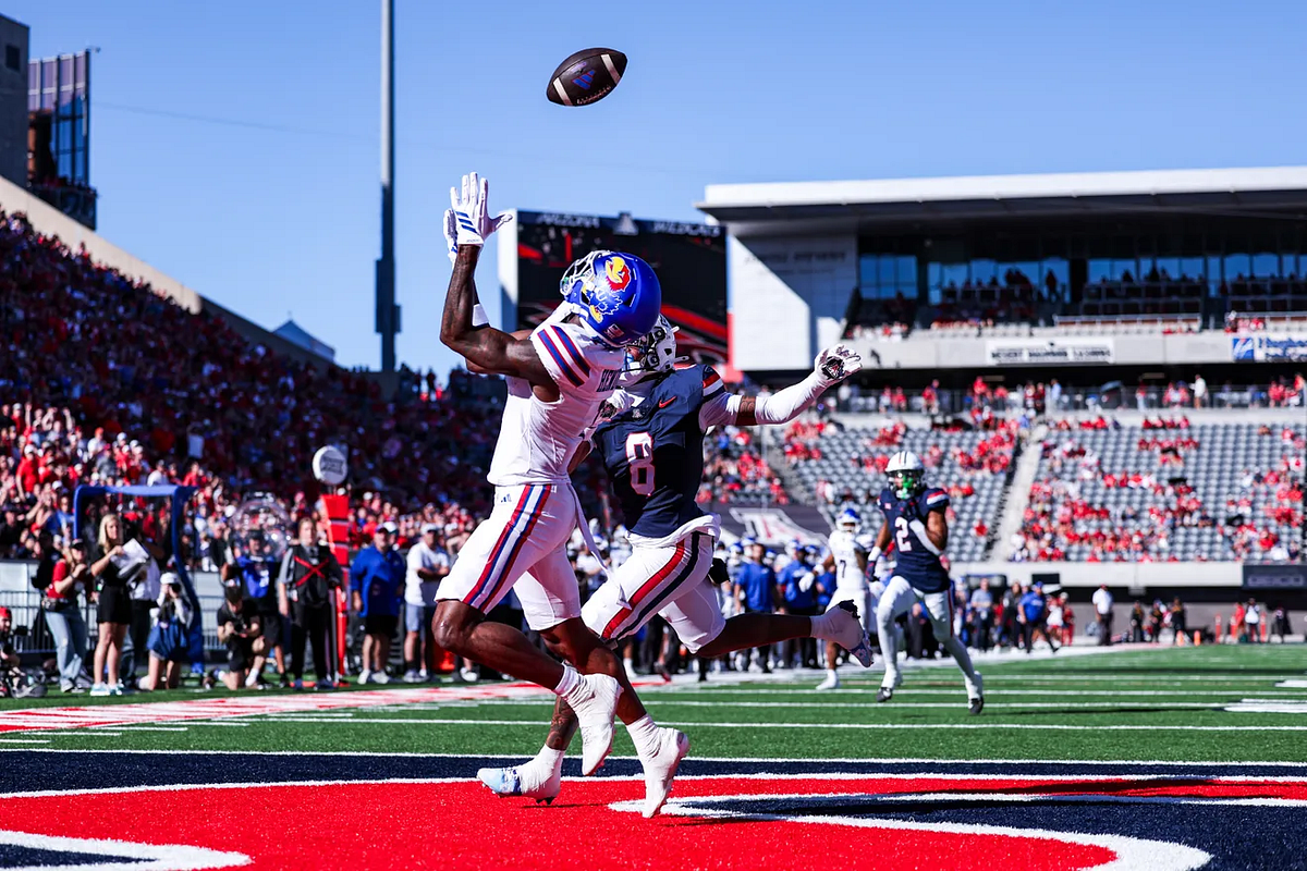 The Predictions I made for the Kansas vs. Arizona Football game | by ...