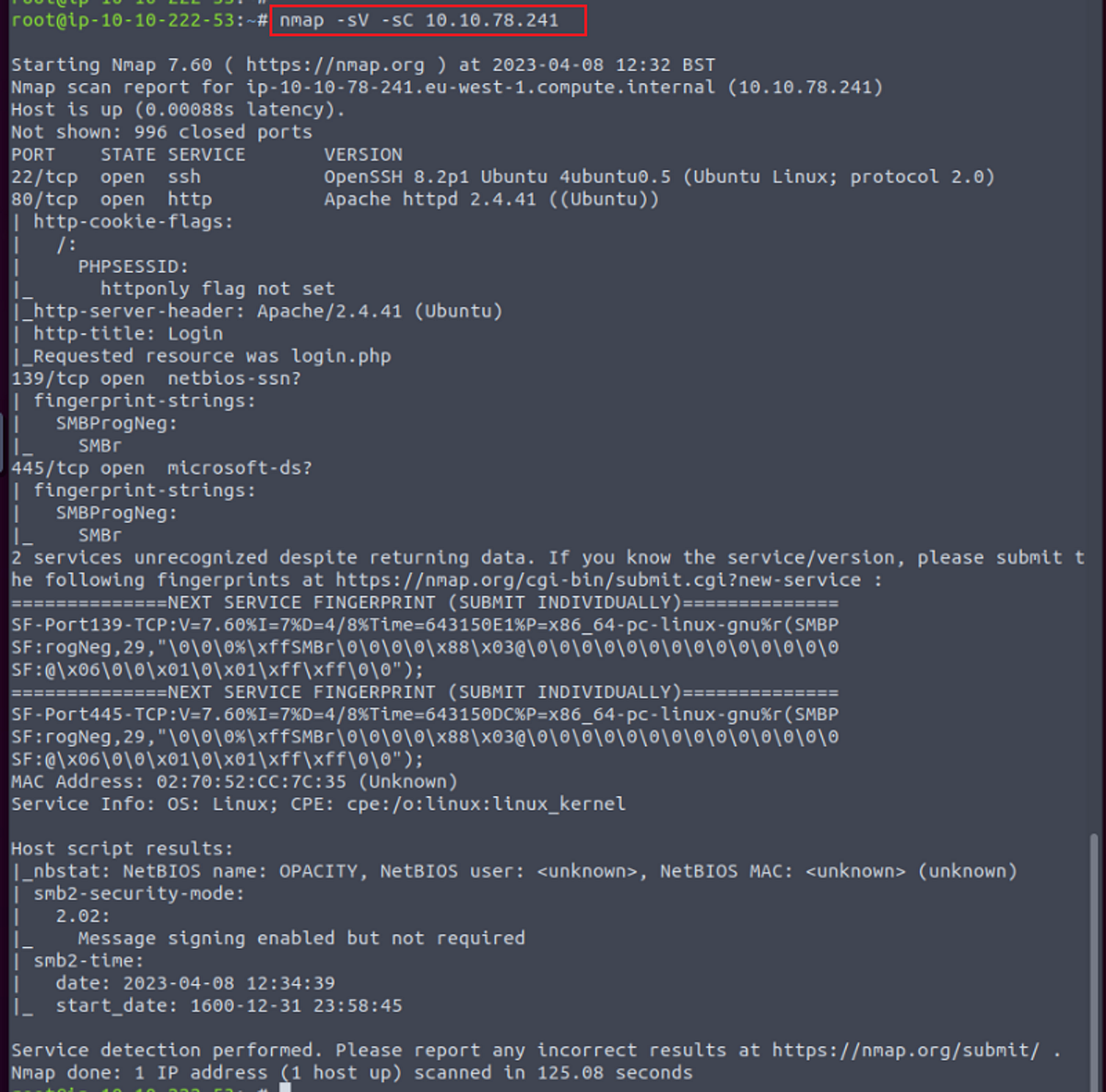 [tryhackme] Opacity Room Opacity Is A Boot2root Ctf Room By Tanseejou Medium