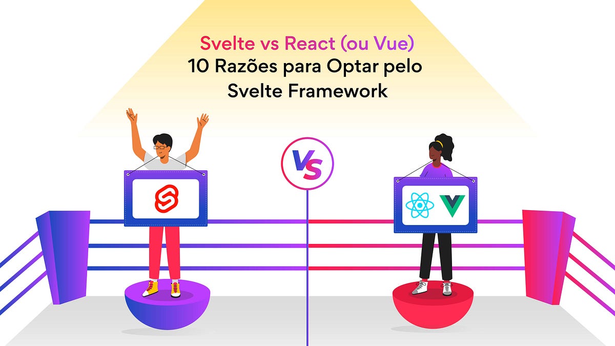 10 motivos para escolher o Svelte em vez do React (ou Vue) no ...
