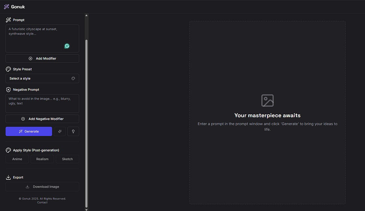 Gonuk — AI Image and Video Generator | by Manik Roy | AIdion | Jul ...