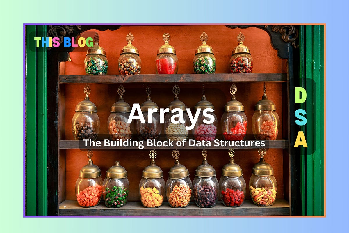 Arrays: The Building Block of Data Structures (DSA Part — 4) | by Ankit ...