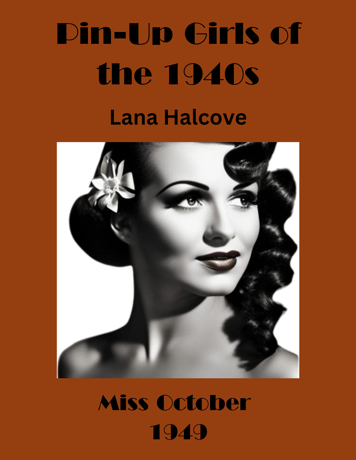 Lana Halcove — Miss October 1949. The Pin-Up Girls Murders Chapter 8 ...