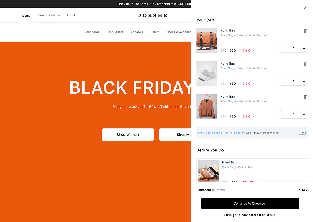 The UX of Updating Cart Quantity in E-commerce | by Tochi Louis | Medium
