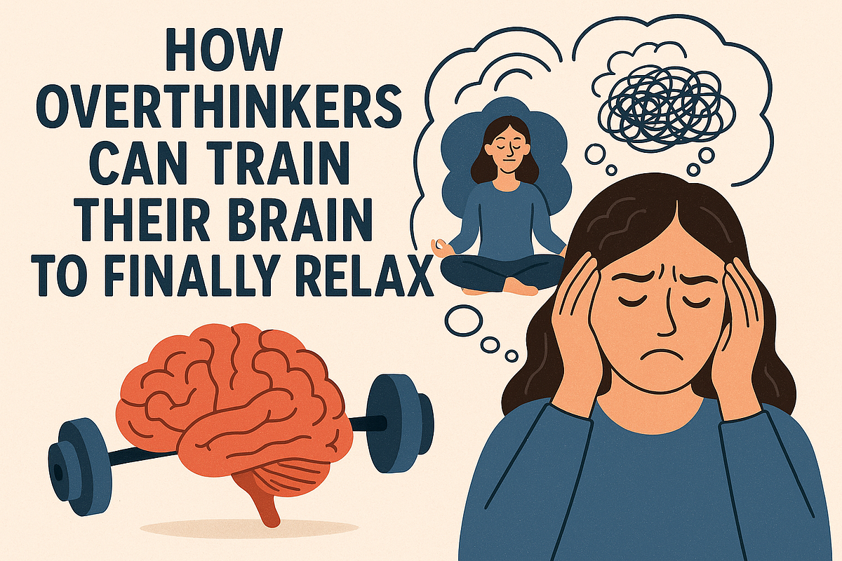 How Overthinkers Can Train Their Brain to Finally Relax | by ...