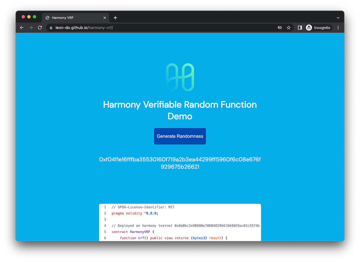 How To Generate Random Numbers In Solidity By Leon Do Coinmonks 1988