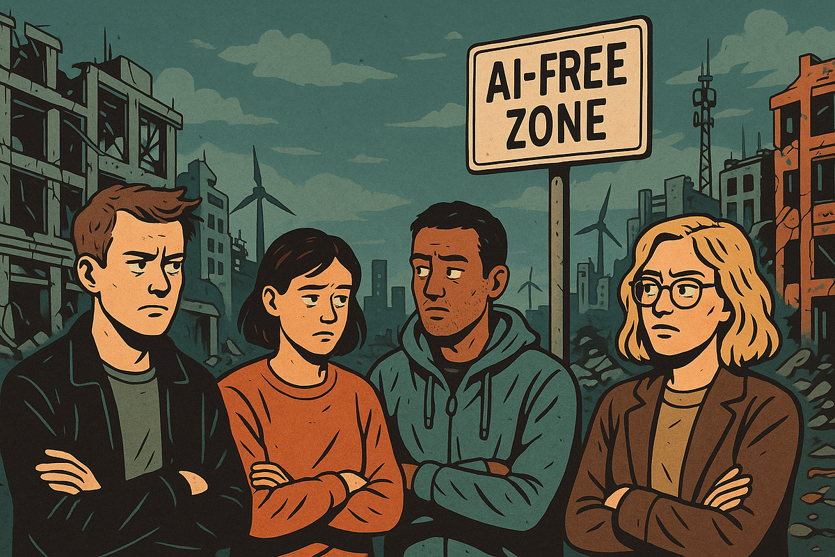 No Bots Beyond This Point: Inside the Last AI-Free Zones of the Web ...