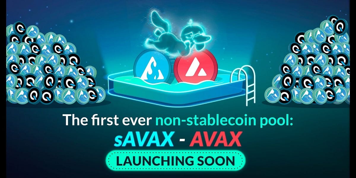 Never Been Seen Before: sAVAX-AVAX Non-Stablecoin Pool is Launching on ...