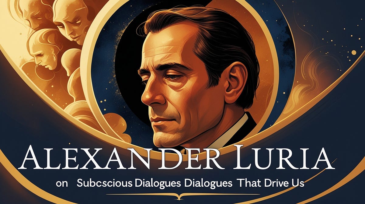 Alexander Luria on Inner Speech: Subconscious Dialogues That Drive Us ...