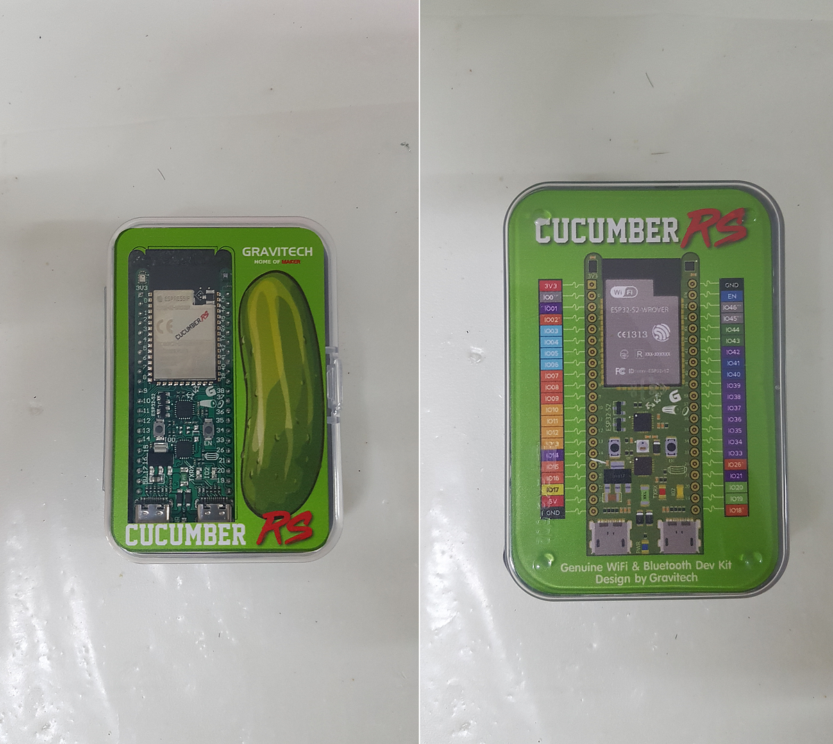 Cucumber RS บอร์ดพัฒนา ESP32-S2 ตัวใหม่จาก Gravitech [Unbox + ESP-IDF ...