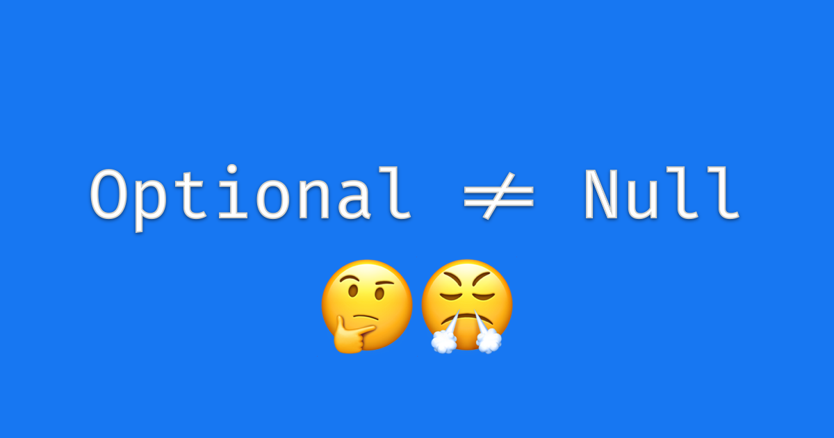 Nullable Types != Optional มันไม่เหมือนกันนะ | by Ayuth Mangmesap ...