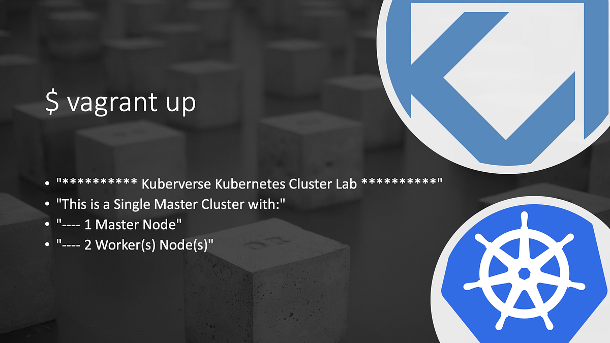 How to build a full kubernetes cluster in your home lab using an ...