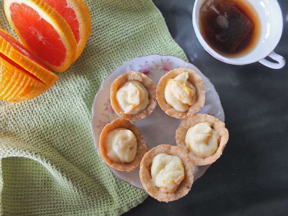 Citrus Shortbread Tartlets. It’s officially springtime: time for… | by ...