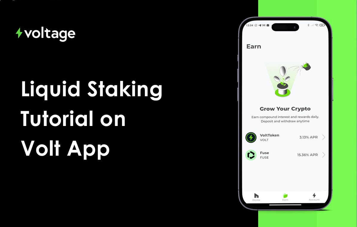 Liquid Staking Tutorial on Volt App | by Blockchain Hub | Medium