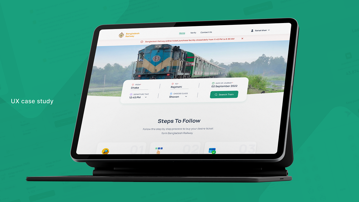 Improving the user experience of the Online Ticket Booking System in ...