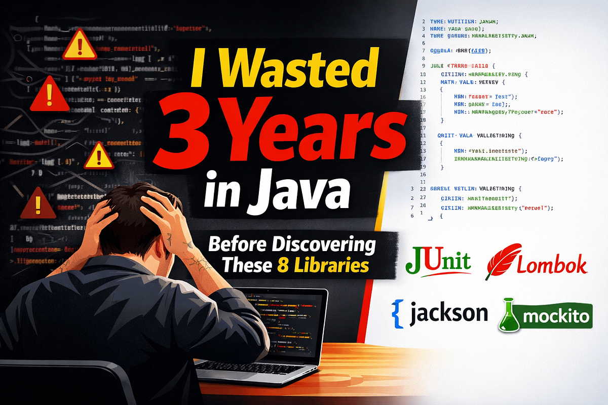 I Wasted 3 Years in Java Before Discovering These 8 Libraries | by Kavya's Programming Path ...