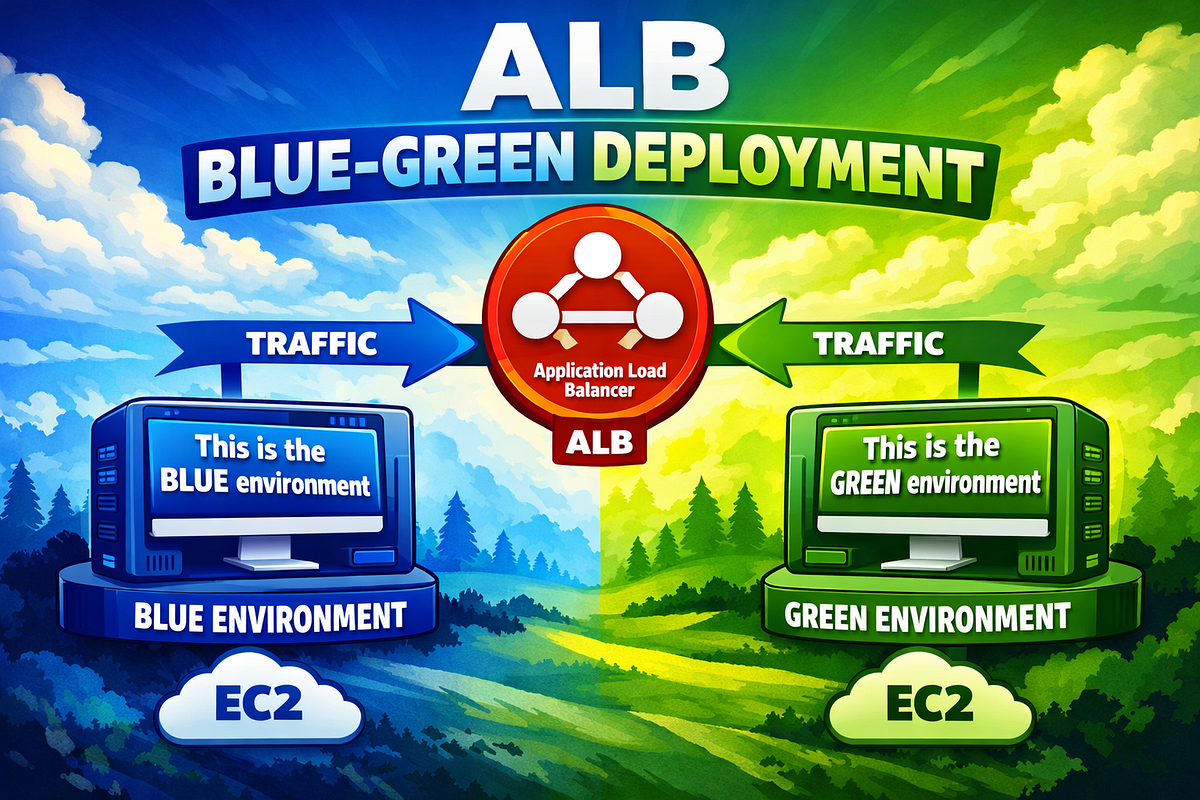 AWS Application Load Balancer (ALB) — Blue/Green Deployment Project ...