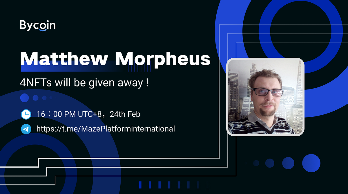 AMA With Matthew Morpheus. Host: Hello, everyone! We are glad to… | by ...