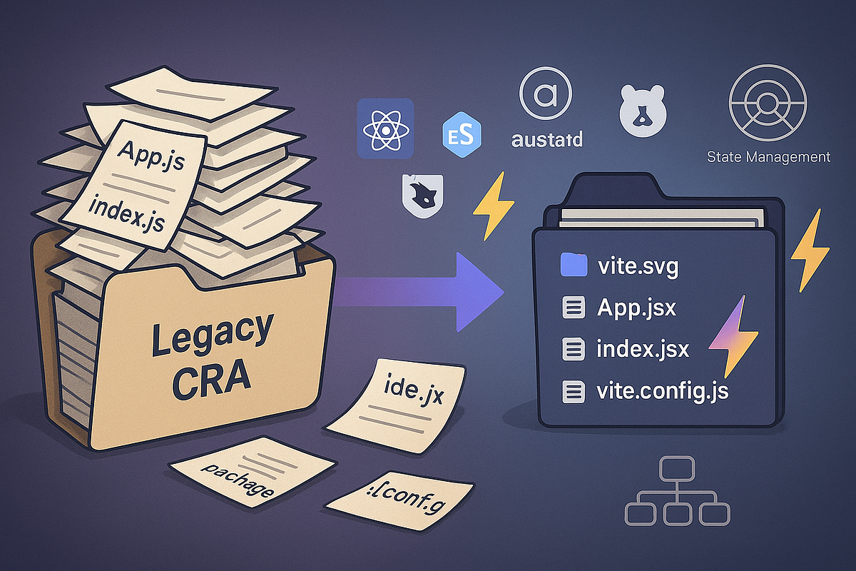 React Project Structure: From Create React App to Vite — A Developer’s Migration Guide | by ...