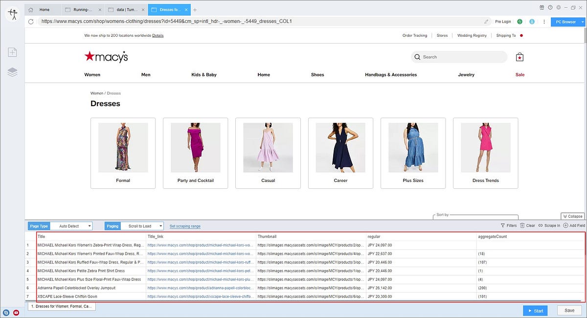How to scrape product data from Macys | by ScrapingCat | Medium