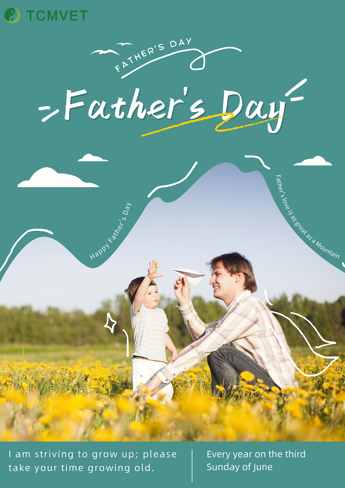 On Father’s Day, Let TCMVT Accompany Your Father with Health and Love ...