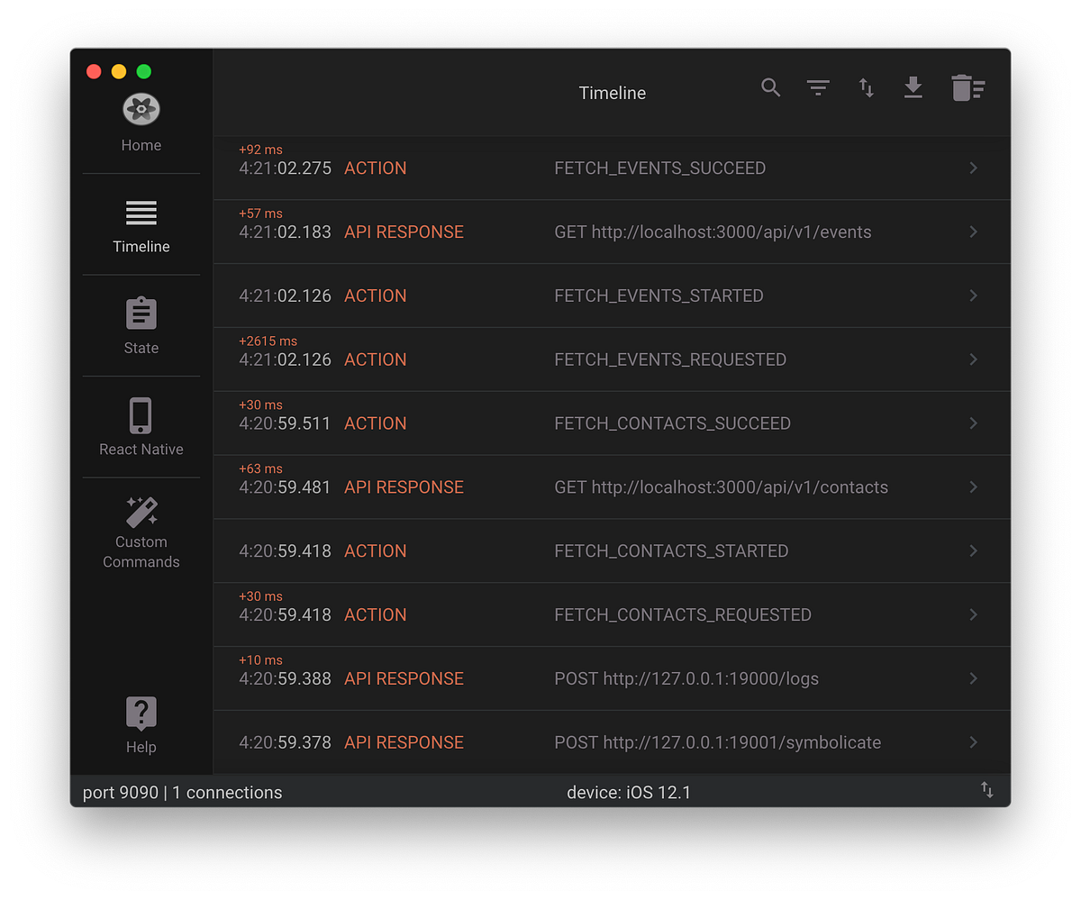 Intro to Reactotron — setup. What is Reactotron and how to set it up… | by Patryk Peas | Medium