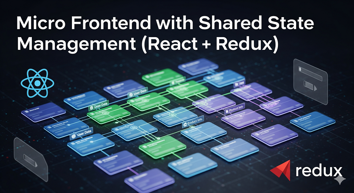 Micro Frontend with Shared State Management (React + Redux) | by Akhshy Ganesh | Sep, 2025 | Medium