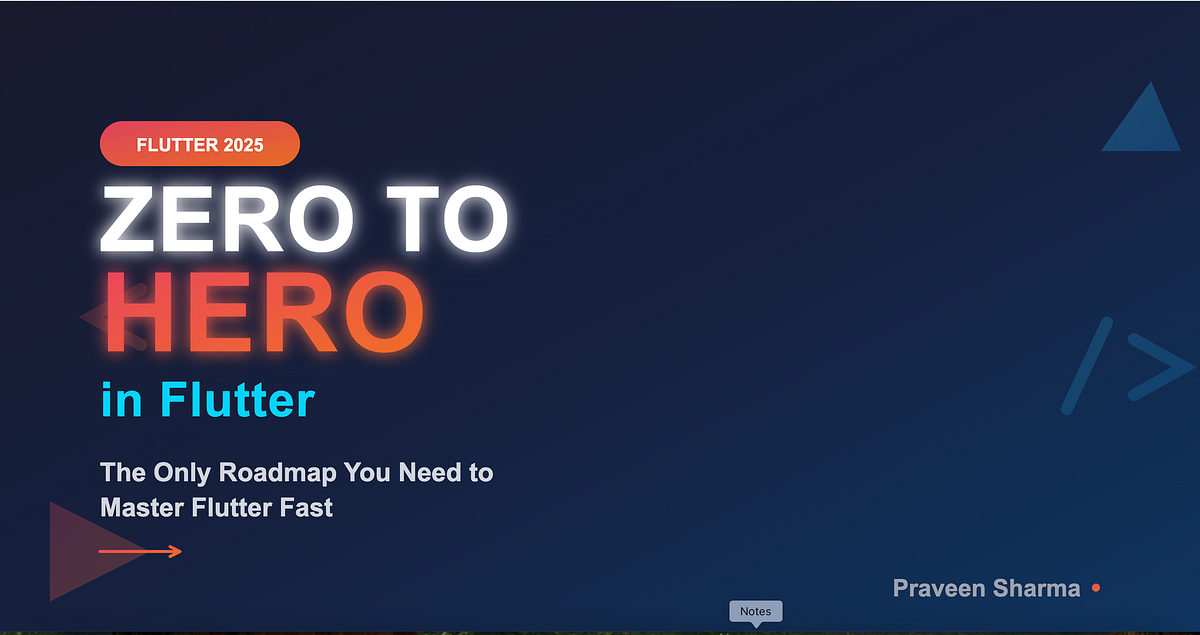 Zero to Hero in Flutter (2025 Edition): The Only Roadmap You Need to Master Flutter Fast | by ...