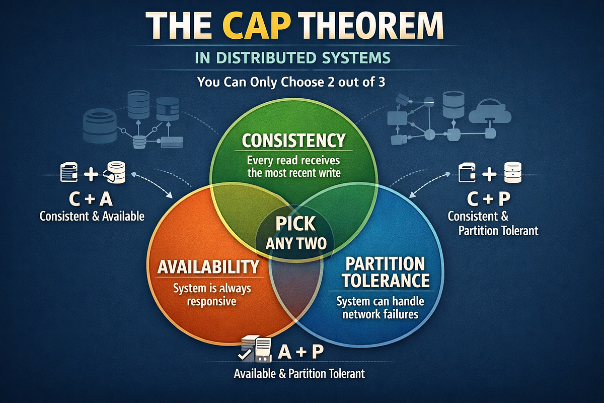 The CAP Theorem: The Unavoidable Trade-off in Distributed Systems | by ...
