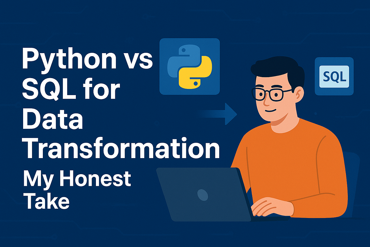 Python vs SQL for Data Transformation — My Honest Take | by Ankur Gupta | Nov, 2025 | Medium