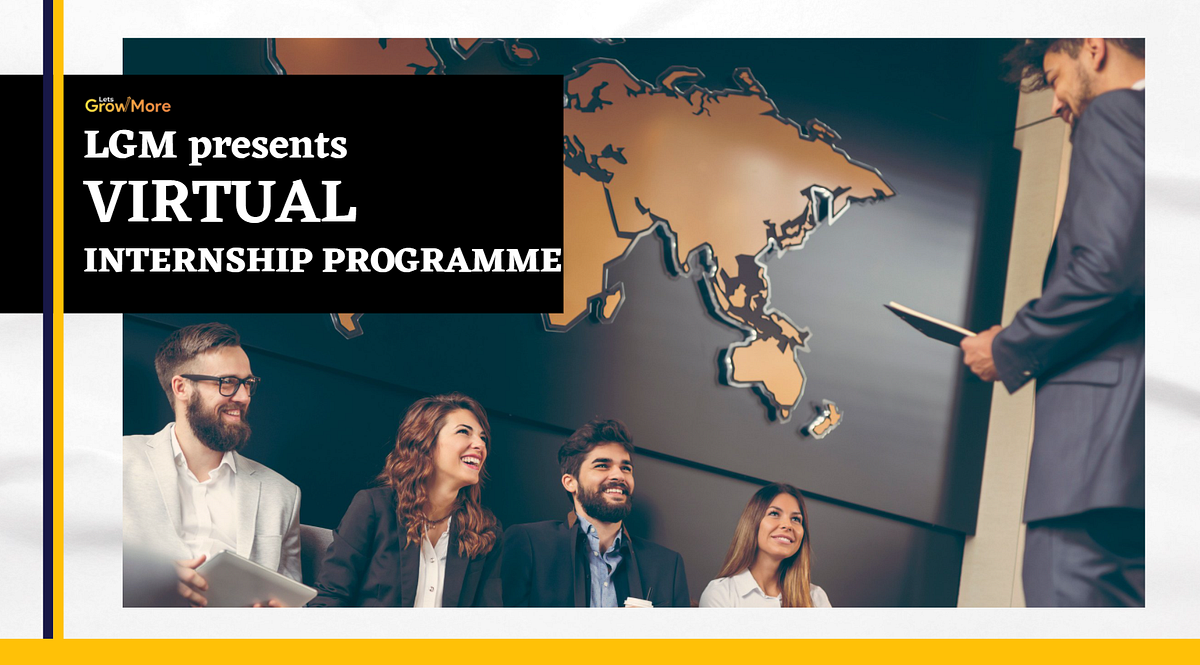 Web Development Internship Experience at LetsGrowMore | by ...