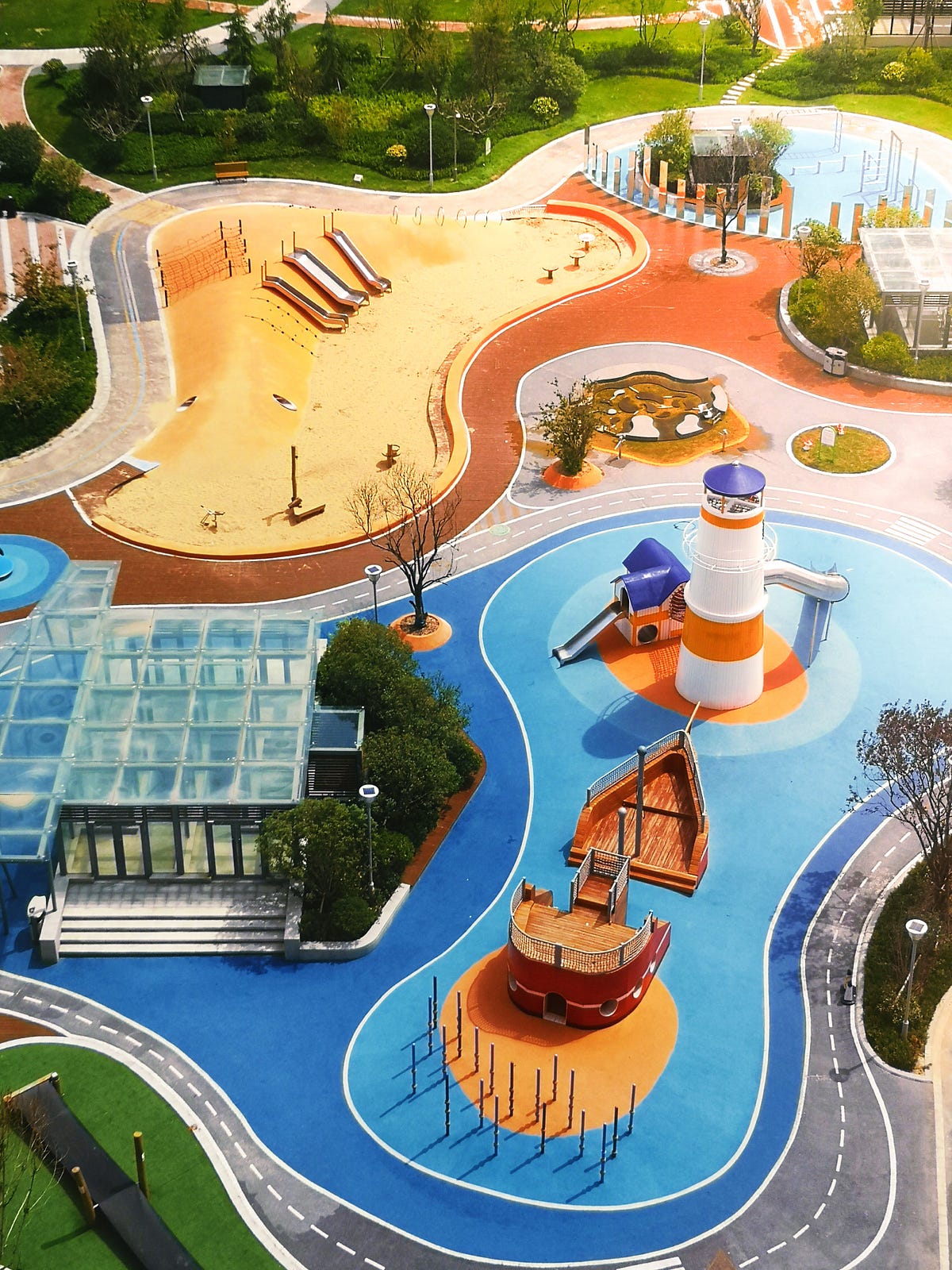 Professional Playground. Kids have children playground. Adults… | by ...