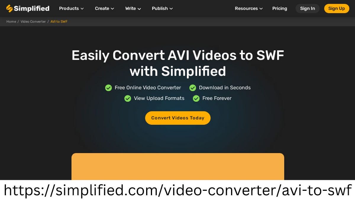 Convert AVI to SWF Online for Free — Simplified Online Tool | by Convert Avi To Swf | Jan, 2024 ...