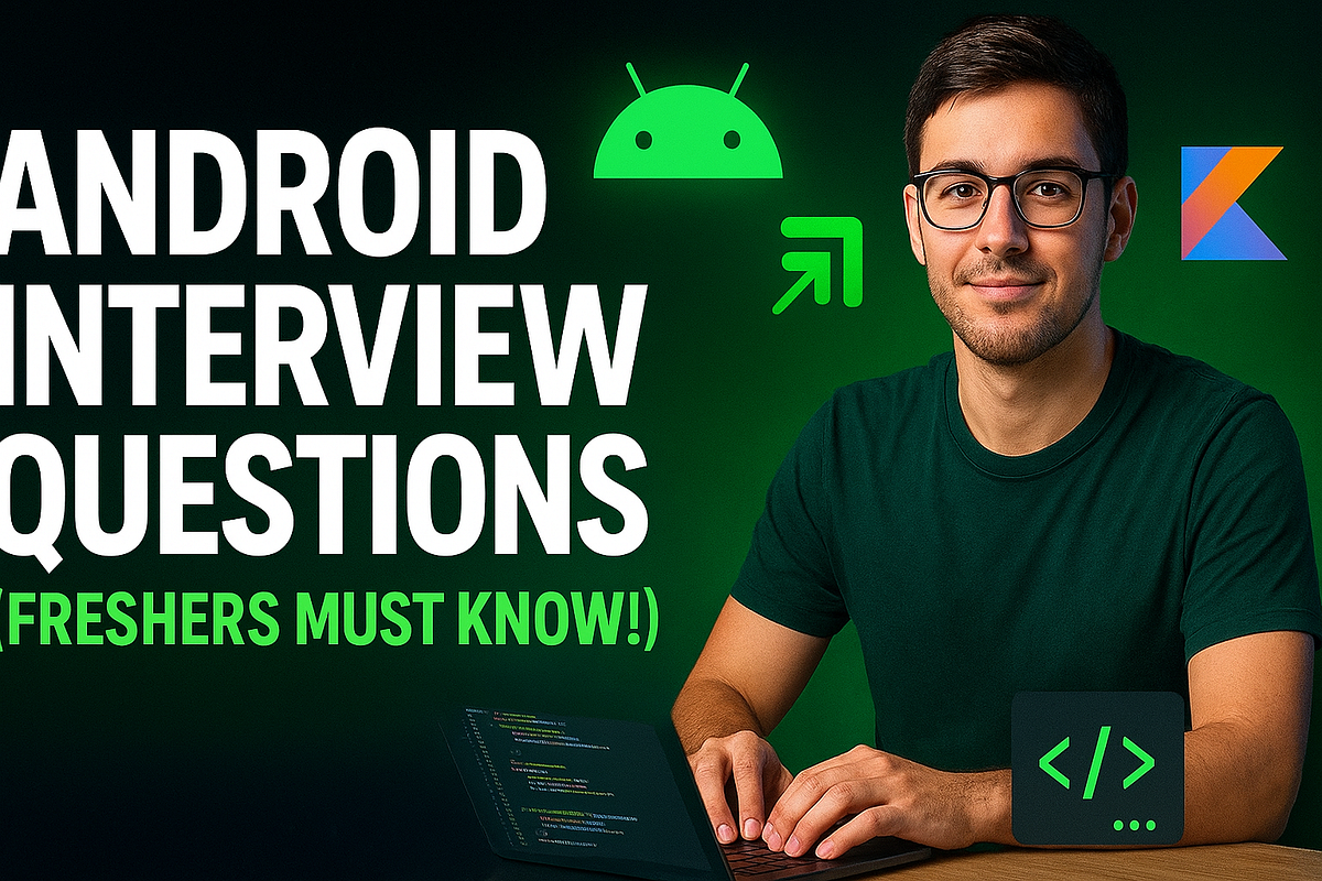 Android Interview Questions for Freshers Who Want Their First Job | by ...