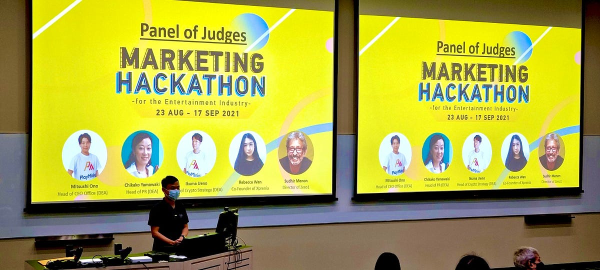 Xprenia Judged at the NTU Marketing Hackathon for the Entertainment Industry Challenge | by ...