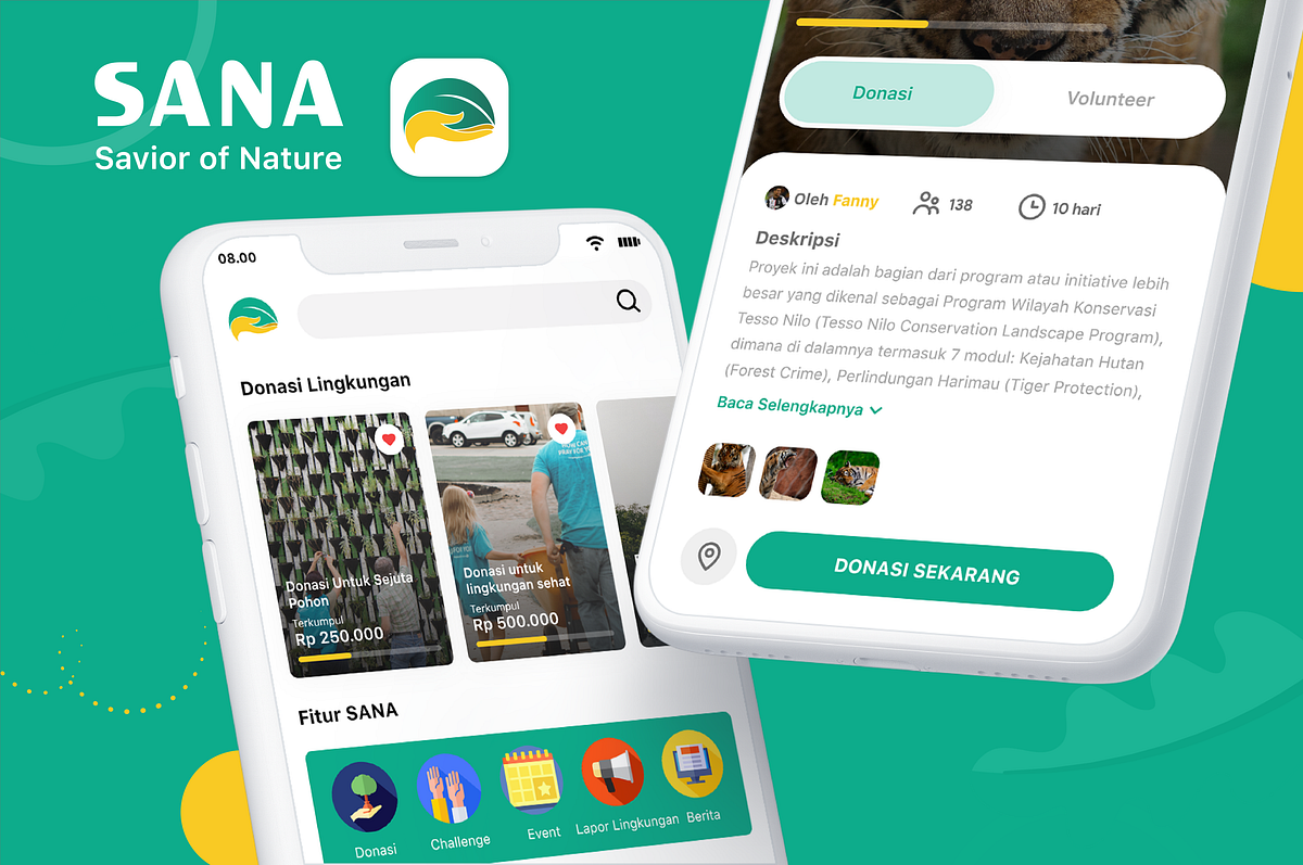 SANA (Savior of Nature) — UI/UX Case Study | by Fanny Rifqi Al-Farizzi ...