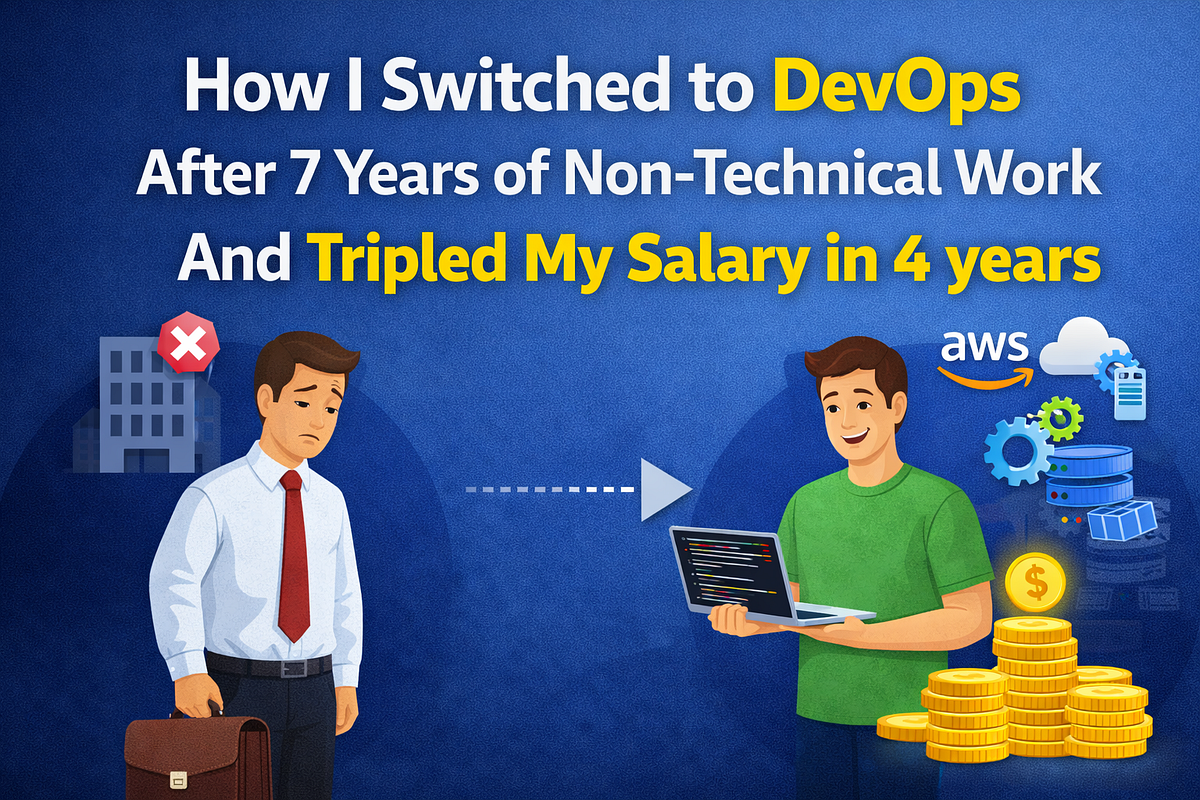 How I Switched to DevOps After 7 Years of Non-Technical Work and ...