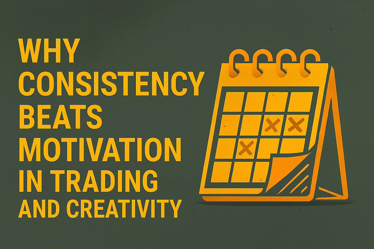 Why Consistency Beats Motivation in Trading and Creativity | by Best ...