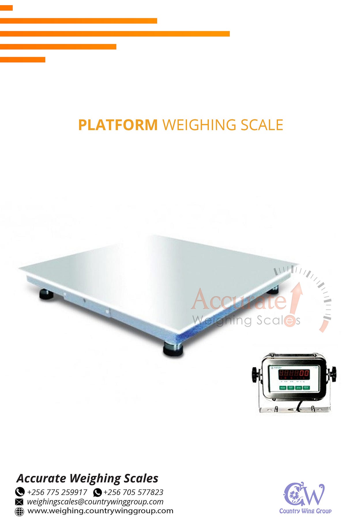 leading supplier of heavy-duty platform weighing scales in Kampala ...