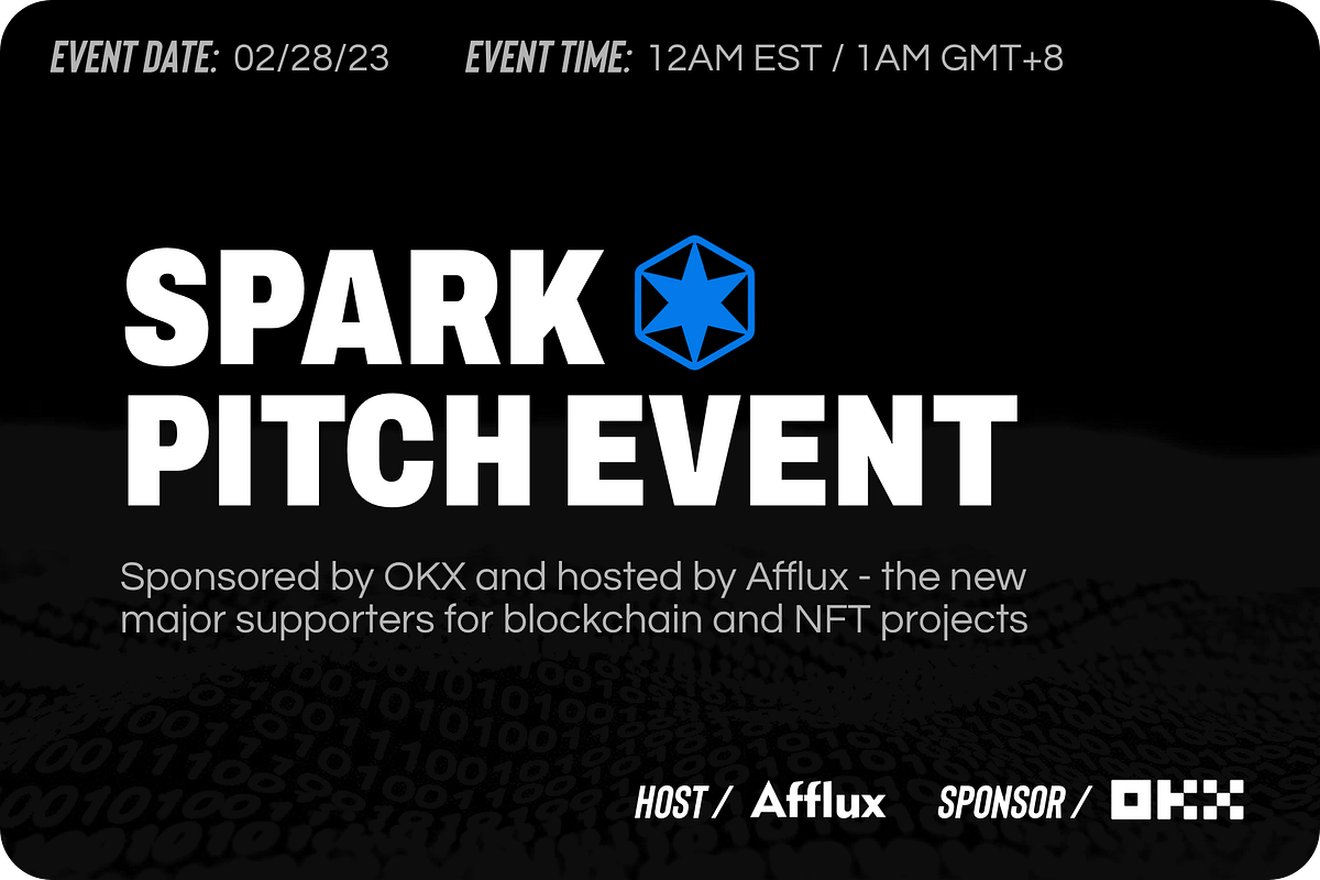 Spark Pitch Event Presented by Afflux | by Spark Engine | Medium