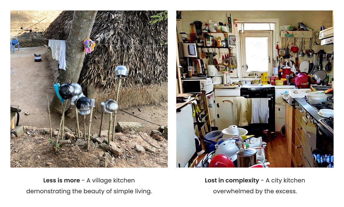 A Simple and Efficient Life: Lessons from a Village Kitchen and Niche ...